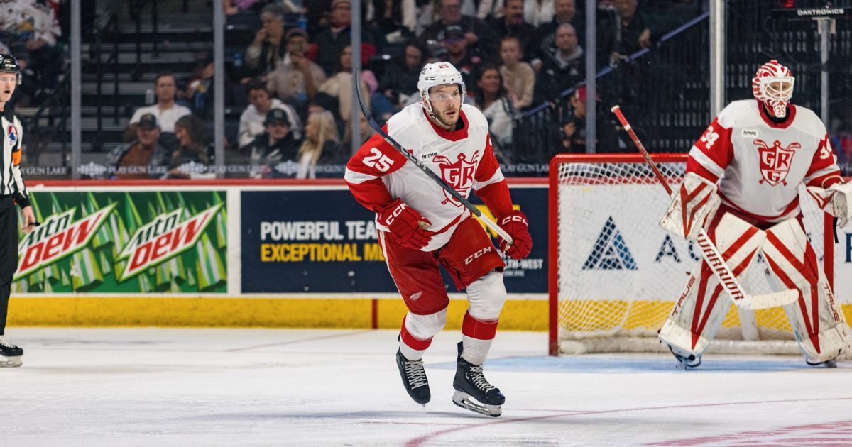 Grand Rapids Griffins | Brogan Rafferty Recalled by Detroit