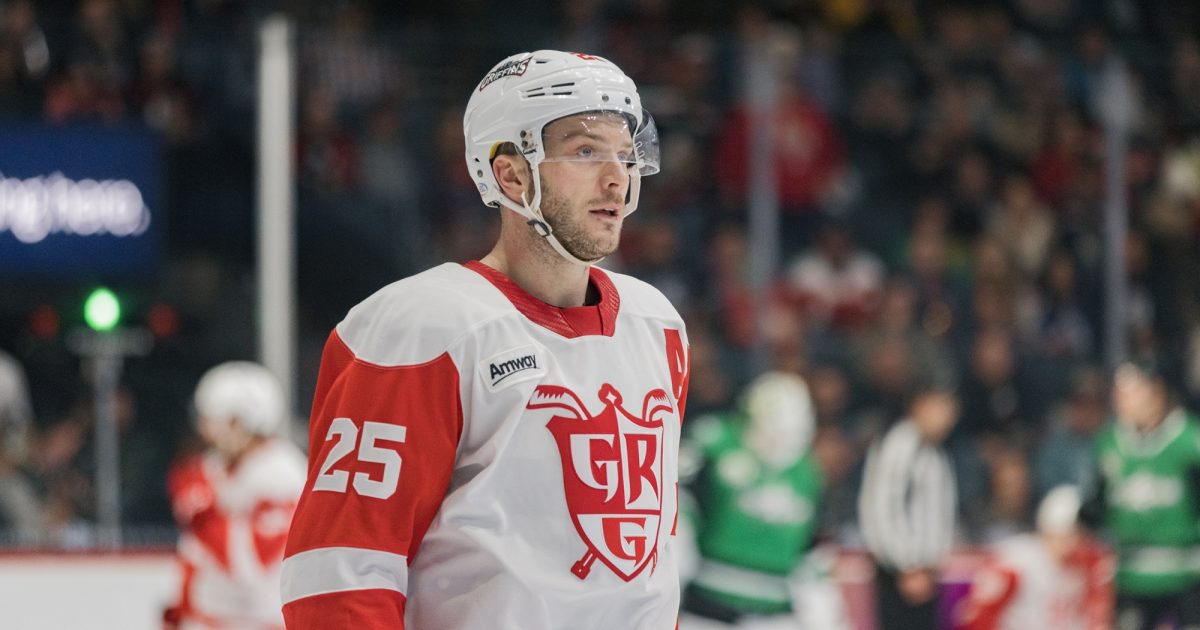 Grand Rapids Griffins | Brogan Rafferty Recalled by Detroit