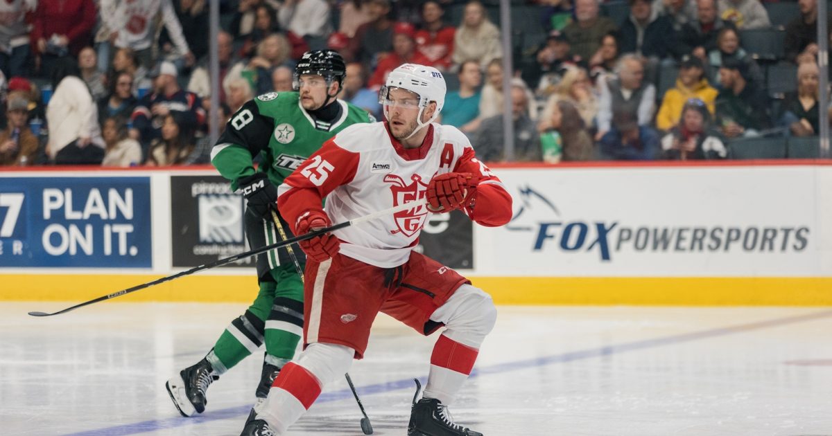 Grand Rapids Griffins | Brogan Rafferty Recalled by Detroit