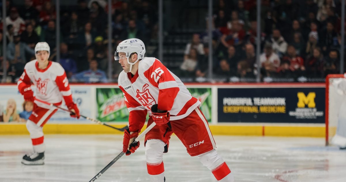 Grand Rapids Griffins | Brogan Rafferty Recalled by Red Wings