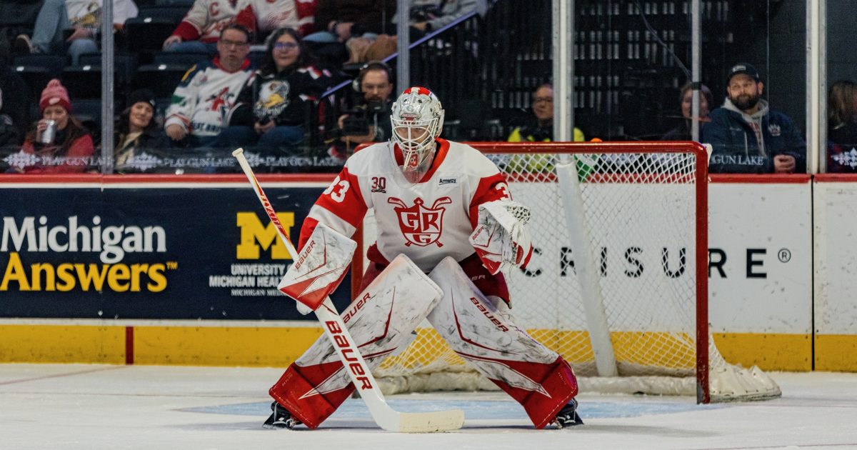 Grand Rapids Griffins | Sebastian Cossa Returns to Grand Rapids