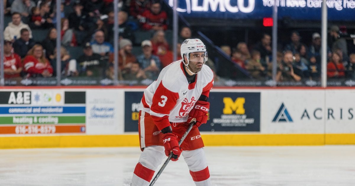 Grand Rapids Griffins | Detroit Trades Tory Dello to New Jersey