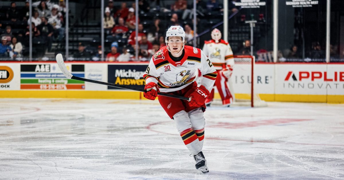 Grand Rapids Griffins | Detroit Recalls Nate Danielson from Grand…