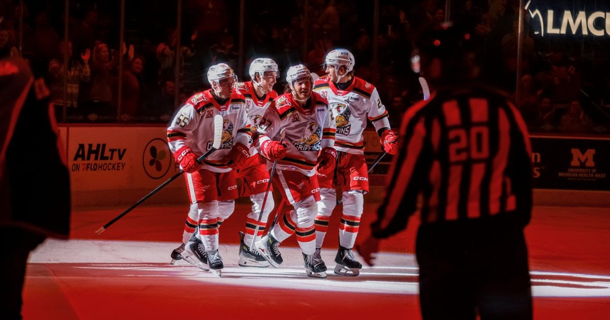 Grand Rapids Griffins | HAT TRICKS AND HOOPS NIGHT UPCOMING FOR…
