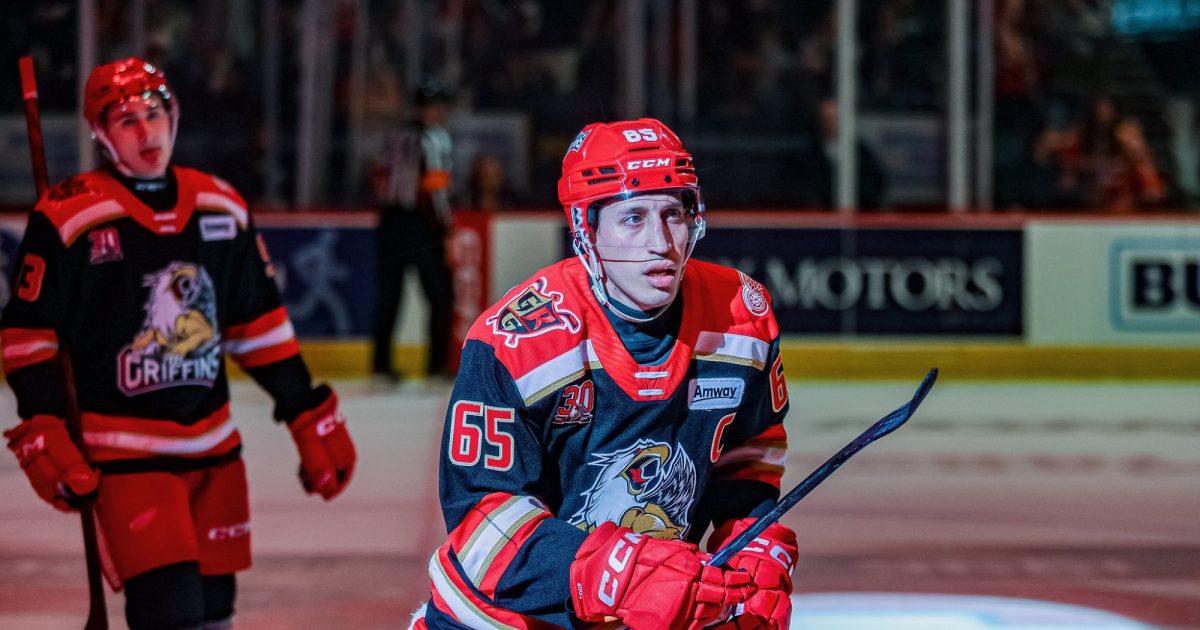 Grand Rapids Griffins | DOMINIK SHINE NAMED AHL PLAYER OF THE WEEK