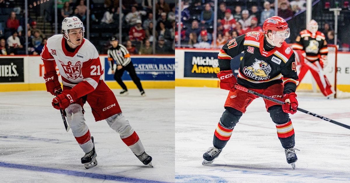 Grand Rapids Griffins | CARSON BANTLE, ALEX DOUCET RETURN TO GRIFFINS